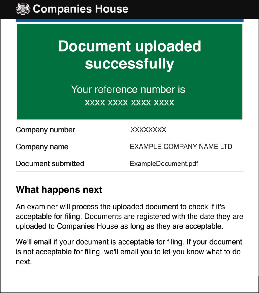 Uploading Documents to Companies House | 1st Formations