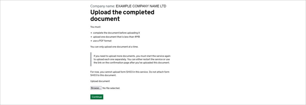 Uploading Documents to Companies House | 1st Formations