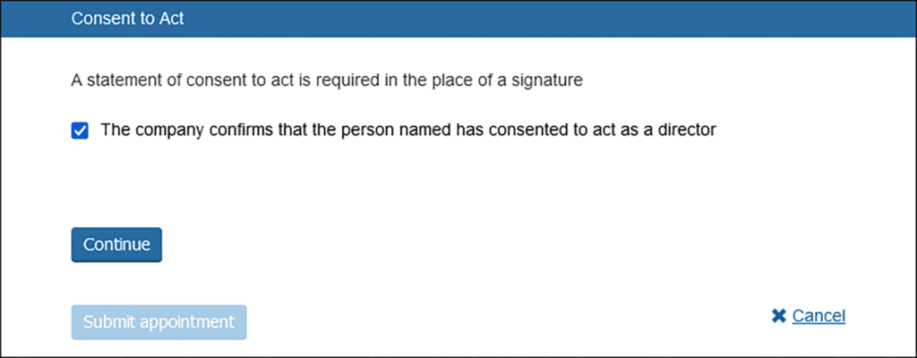 Consent to Act as a Director or Secretary | 1st Formations