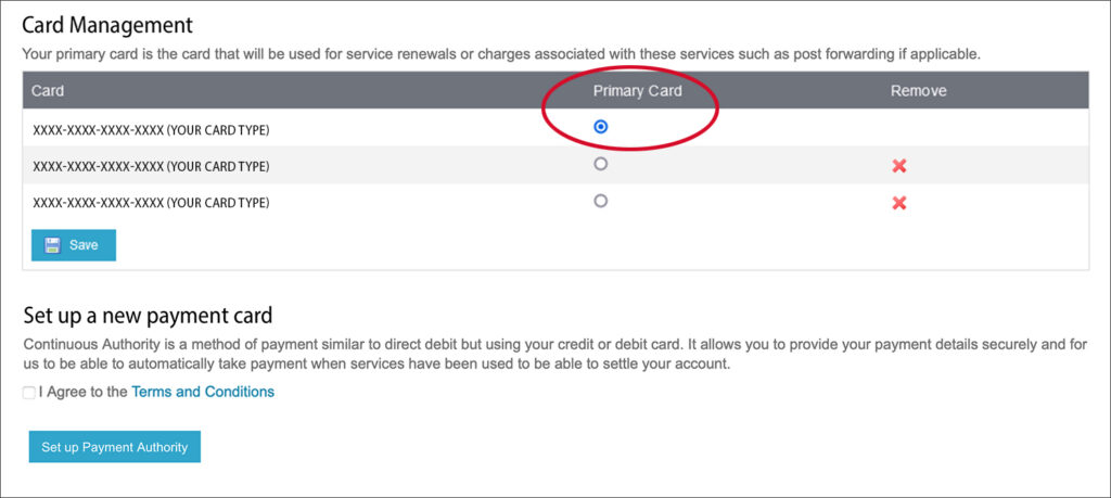How to Add a New Payment Card - 1st Formations