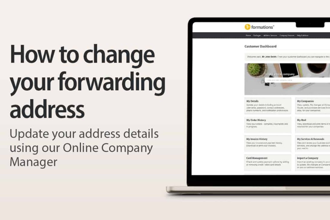 Company Addresses | 1st Formations
