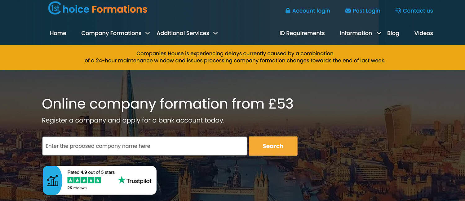 11 Best UK Company Formation Agents 2025