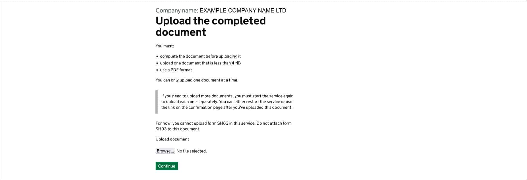 Uploading Documents to Companies House | 1st Formations