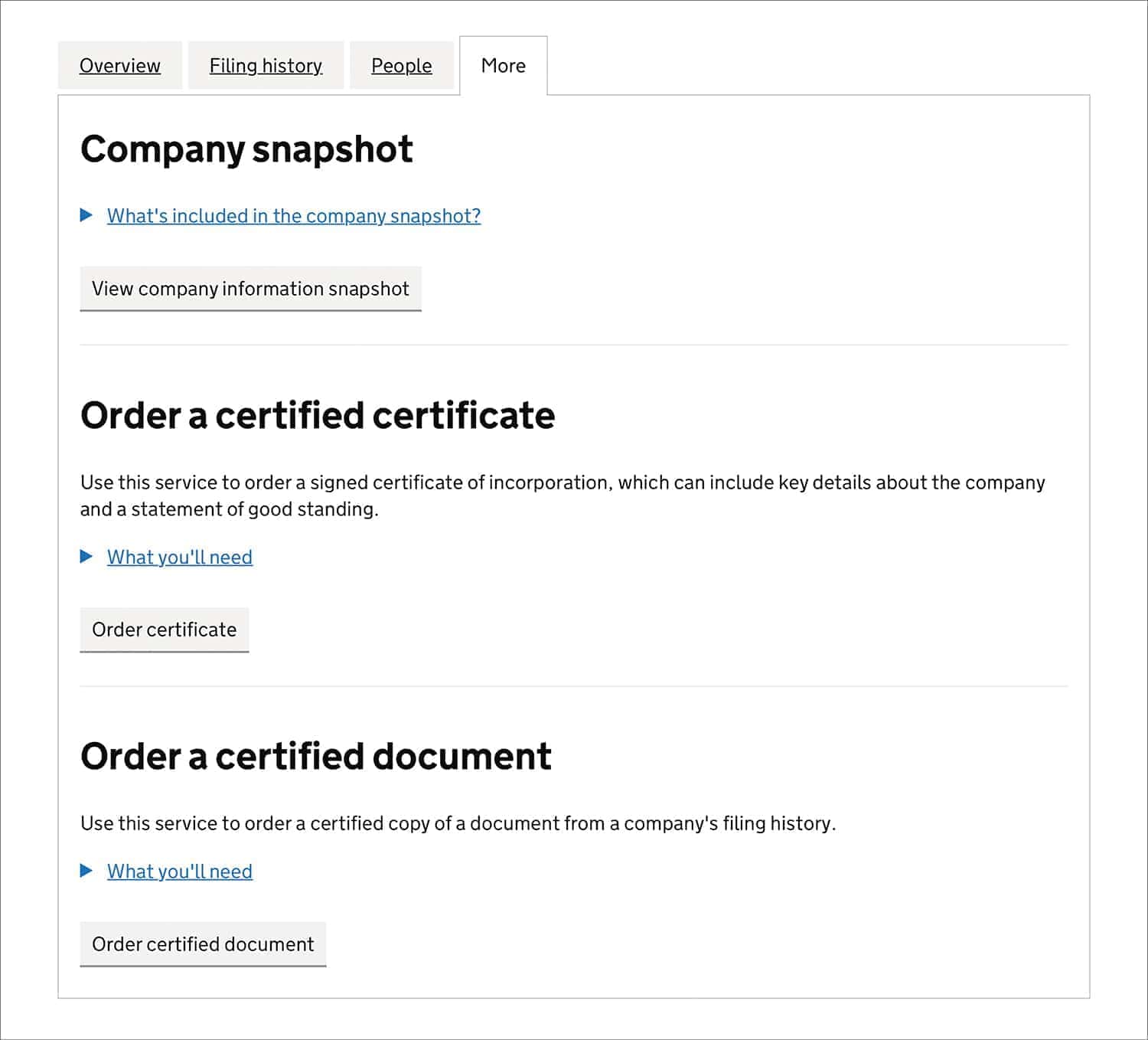 How to find & update company information on Companies House